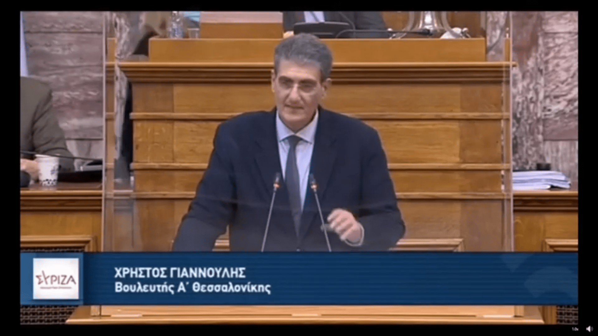 Εισηγητική ομιλία Χρήστου Γιαννούλη στη Βουλή, Πέμπτη 4 Μαρτίου ...